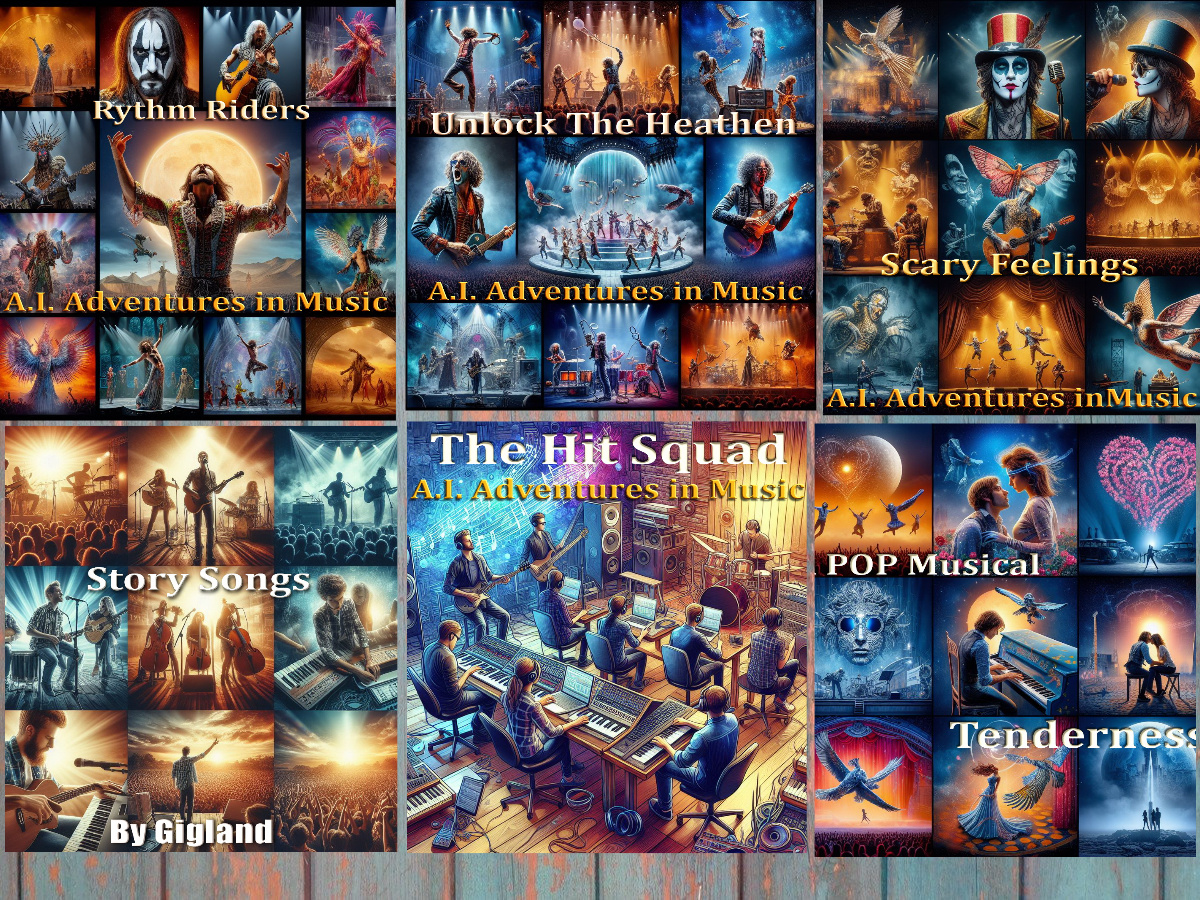 A.I. Entertaiment - AI Art Showcase & Record Label - 500 Songs, Virtual ...